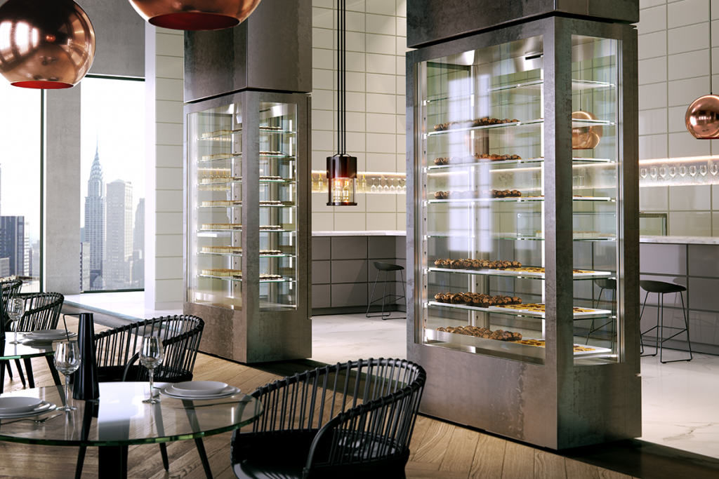 Ciam Brilliant – Pastry & Cake Display Case, Glass Refrigerated ...